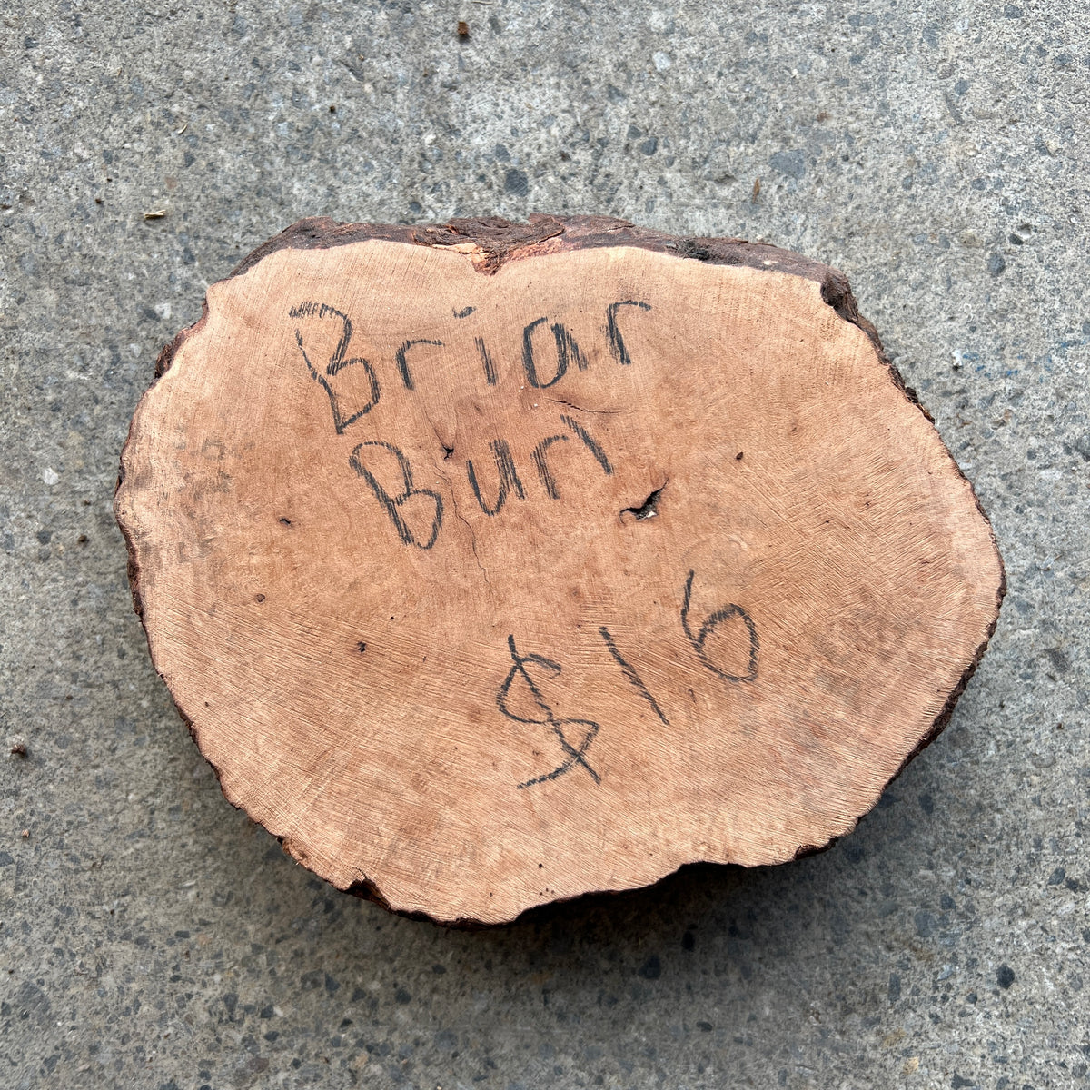 Briar Burl 6”x4.5”x1.25” – Black Forest Wood Co.