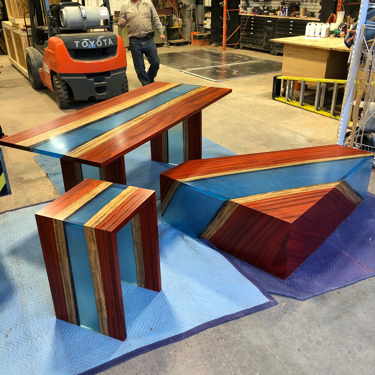 Paduak Furniture Package – Black Forest Wood Co.