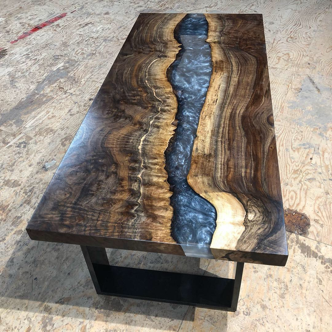 Grafted Walnut Coffee Table – Black Forest Wood Co.