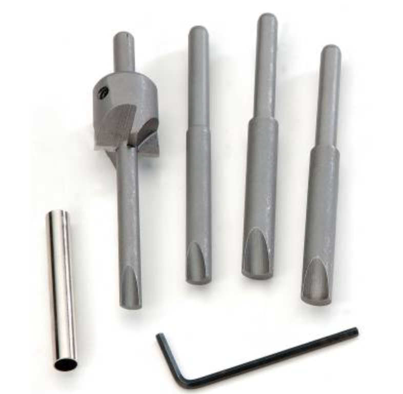 7pc Universal Barrel Trimming System: Steel Cutter – Black Forest Wood Co.