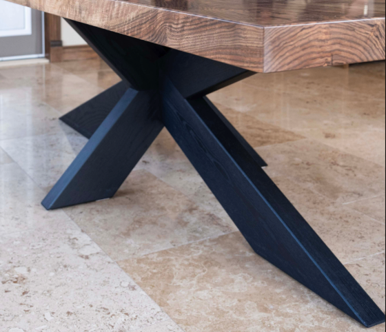 Custom X Base for Ken Lewenza – Black Forest Wood Co.
