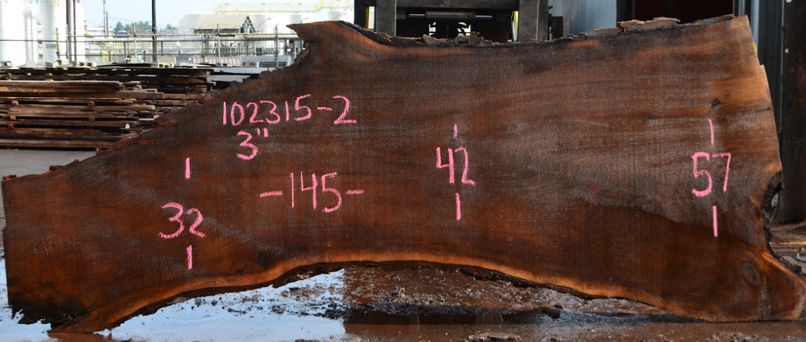 Black Walnut Live Edge #102315-2 – Black Forest Wood Co.