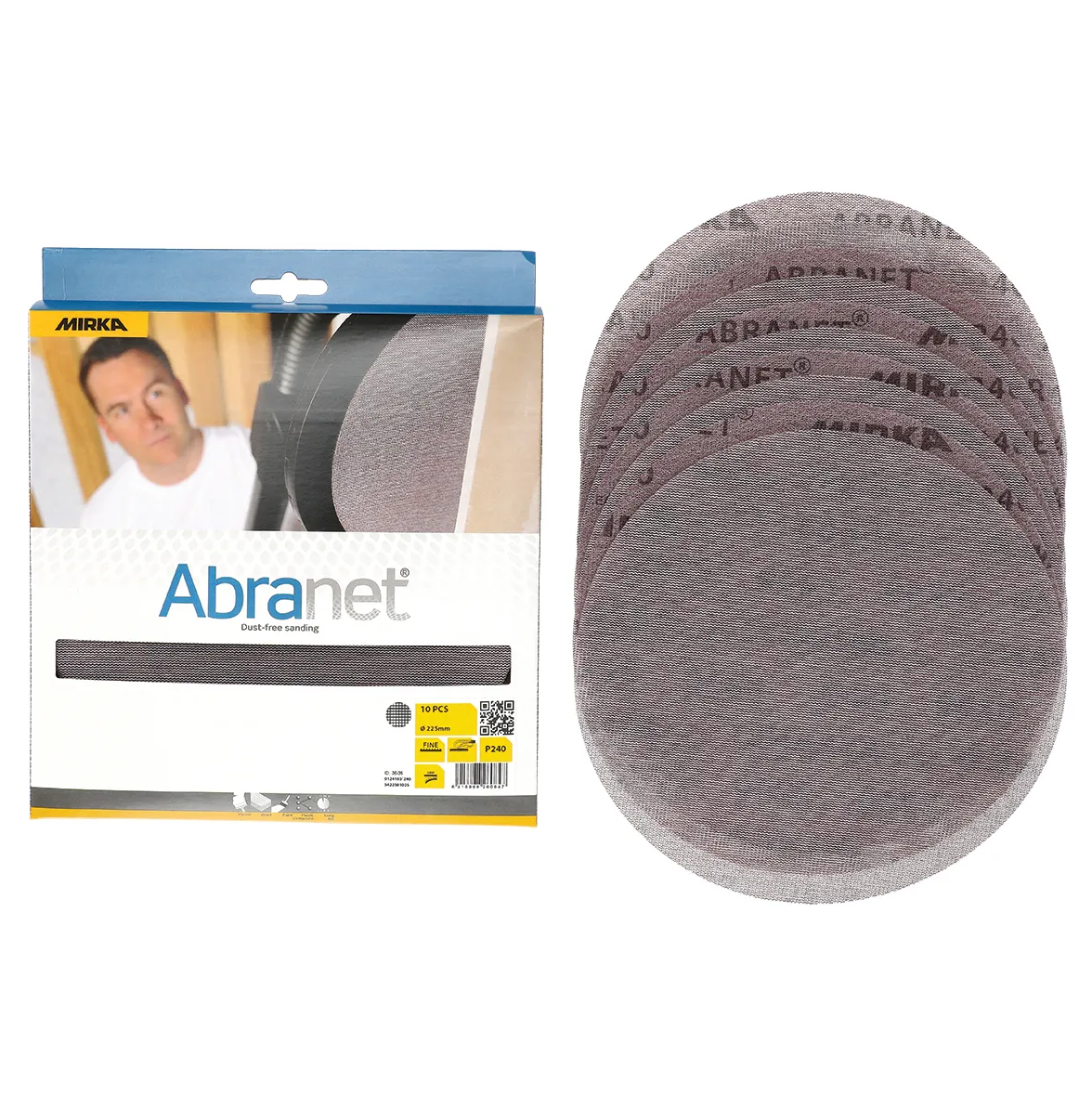 Abranet 9" Grip Sanding Discs - 10 Pack – Black Forest Wood Co.